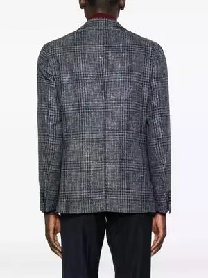 Tagliatore Checked Wool Blazer
