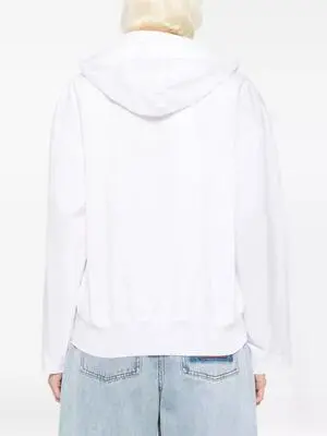 Jacquemus Haut Trapèze Hoodie - White