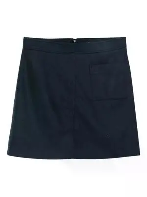 Marc O'polo Mini Skirt With Pocket Detail - Blue