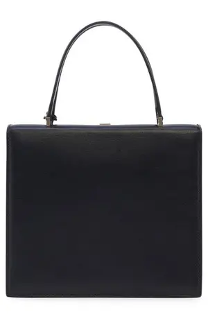 TOM FORD Grained Leather Top Handle Bag - 1n001 Black