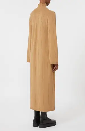 MM BY MAX MARA Cile Long Sleeve Wool Dress