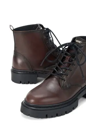 Staud Henry Combat Boots - Espresso