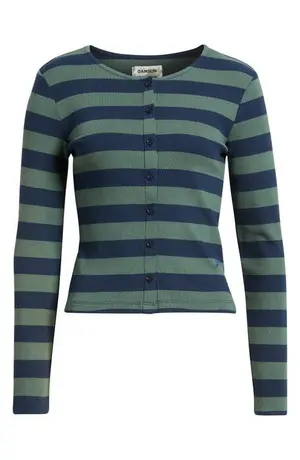 DAMSON MADDER Sybil Stripe Cardigan