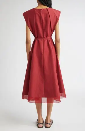 3.1 Phillip Lim Bow Belted Midi Dress