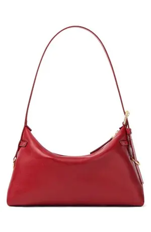 Givenchy Mini Voyou Leather Shoulder Bag - 601-dark Red