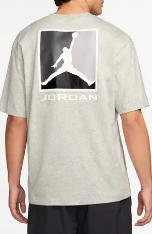 JORDAN Brooklyn 3.0 Graphic T-shirt - Grey Heather