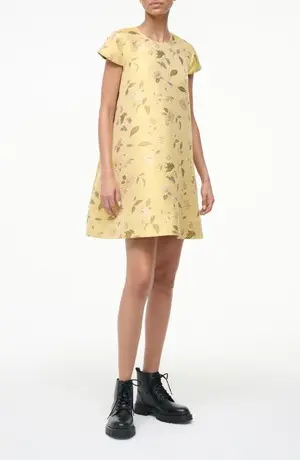 Staud Mia Floral Minidress