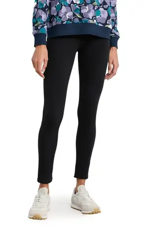 SEASALT CORNWALL Sea Dance Cotton Leggings - Black