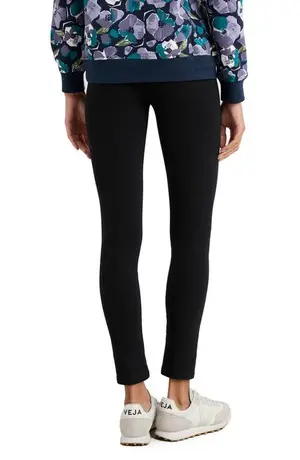 SEASALT CORNWALL Sea Dance Cotton Leggings - Black
