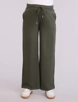 Motherhood Maternity Wide-leg Maternity Sweatpants - Deep Depths