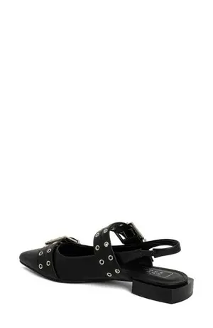 SHU SHOP Angela Slingback Pumps - Black
