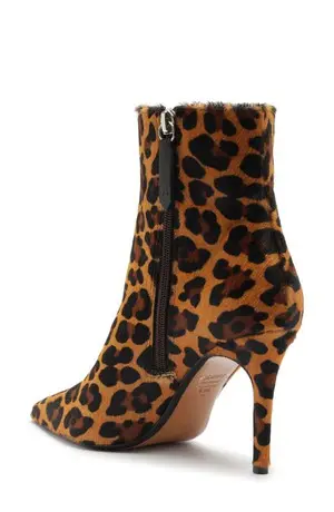 Schutz Mikki Pointed Toe Calf Hair Bootie