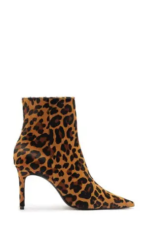 Schutz Mikki Pointed Toe Calf Hair Bootie