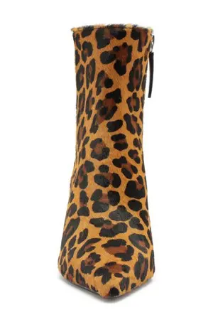 Schutz Mikki Pointed Toe Calf Hair Bootie
