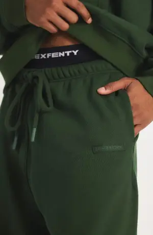 SAVAGE X FENTY Fleece Joggers - Green Juniper