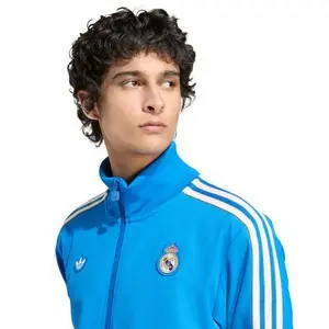 Adidas Real Madrid Terrace Icons Full-zip Track Jacket