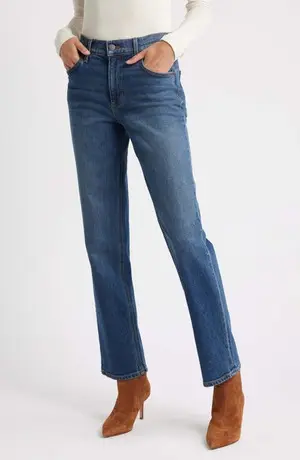 Veronica Beard Leah Straight-leg Jeans