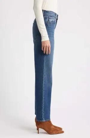 Veronica Beard Leah Straight-leg Jeans