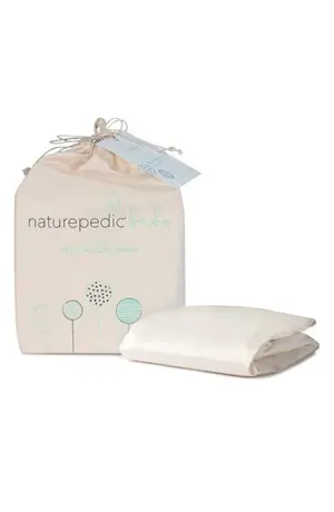 NATUREPEDIC 300 Thread Count Crib Sheet