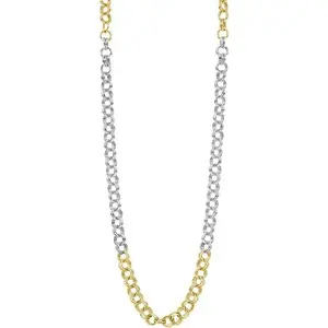 Lagos Two-tone Link Chain Necklace - Two Tone