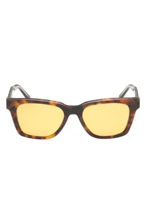 Abercrombie 52mm Square Sunglasses - Dark Havana /brown Lens