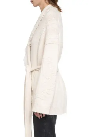 Zadig&Voltaire Wool And Cashmere Wrap Cardigan