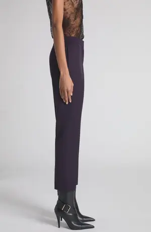 Alexander McQueen Wool Cigarette Trousers