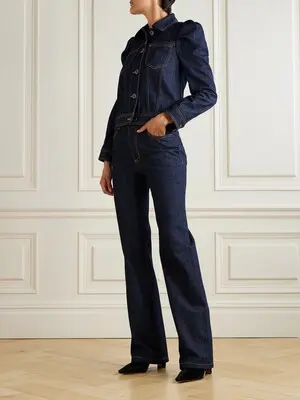 Alexander McQueen High-rise Straight-leg Jeans