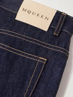 Alexander McQueen High-rise Straight-leg Jeans