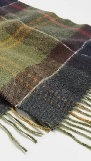 Barbour Cashmere Tartan Scarf - Classic