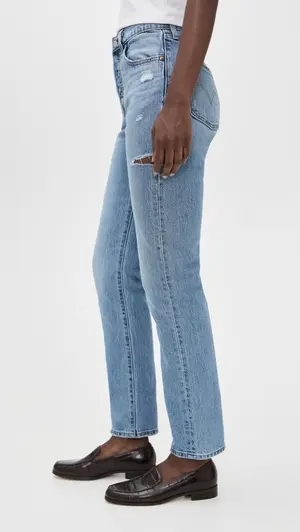 LEVI'S 501 Straight Leg Jeans