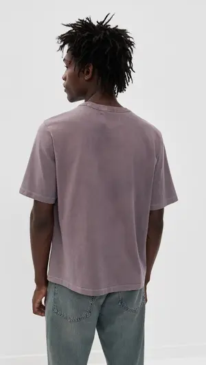 CORRIDOR Garment Dyed Tee - Grey