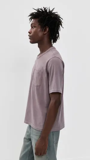 CORRIDOR Garment Dyed Tee - Grey