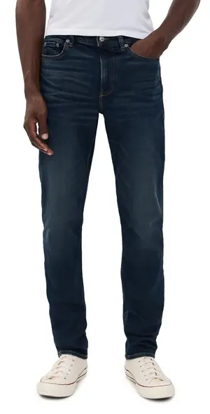 Faherty Brand Stretch Terry Five Pocket Jeans