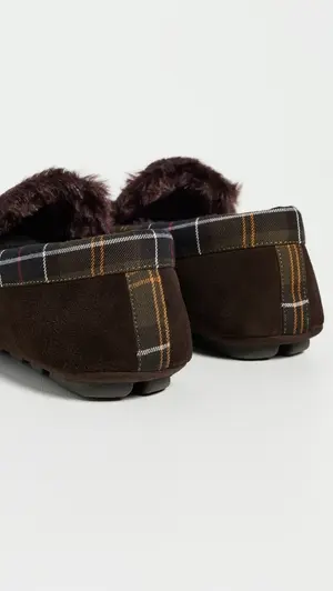 Barbour Suede Monty Slippers