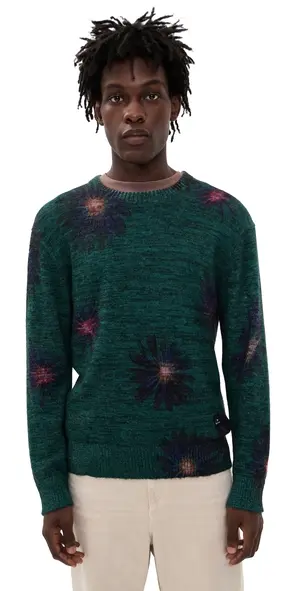 Paul Smith Floral Pattern Crewneck Sweater