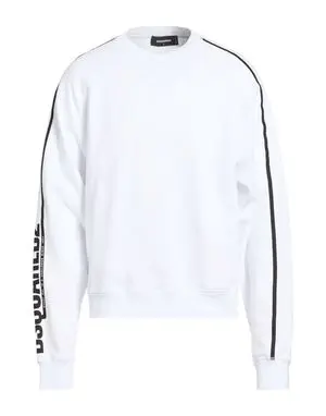 Dsquared2 Crewneck Sweatshirt With Side Seam Stripes