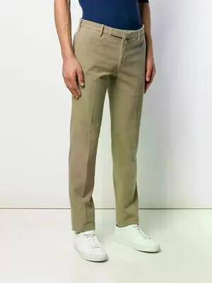 Incotex Textured Straight-leg Trousers - Neutrals