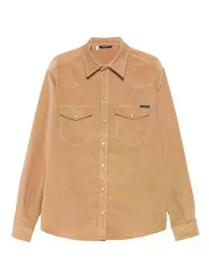 Dolce & Gabbana Corduroy Shirt Jacket - Brown