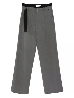MSGM Belted Pleated Trousers