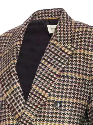 Saint Laurent Patterned Double-breasted Blazer