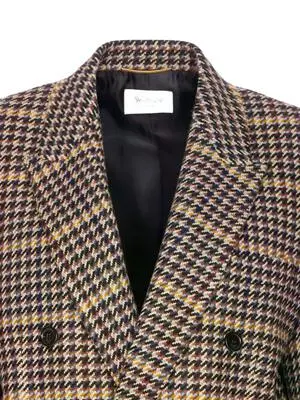 Saint Laurent Patterned Double-breasted Blazer