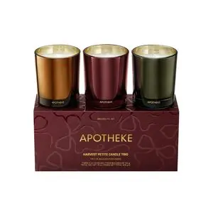 APOTHEKE Harvest Petite Scented Candle Trio - One-color