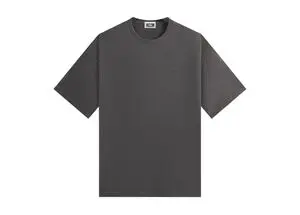 Kith Sueded Jersey Bishop Tee Shirt Hematite