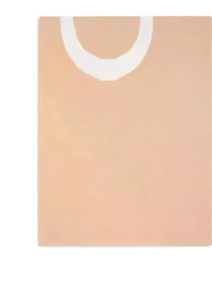 Pinko Logo-detail Scarf - Neutrals
