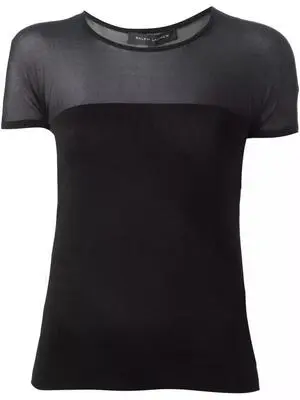 Ralph Lauren Sheer Panel T-shirt