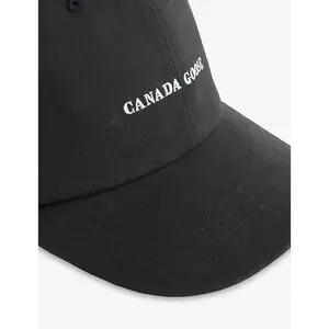 Canada Goose Logo-embellished Cotton Cap