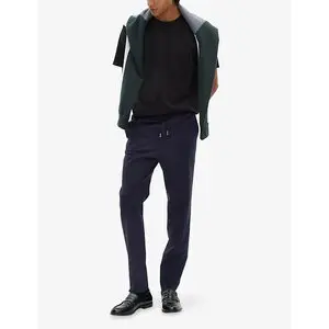 The Kooples Tapered-leg Wool Trousers