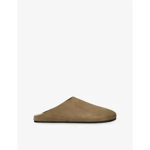 Slip-On Suede Mules