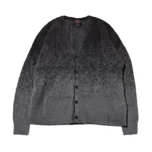 JORDAN Dark Smoke Cardigan - Grey